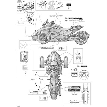 02 - Air Intake replacement parts for 2010 Can Am Spyder RS Roadster ...
