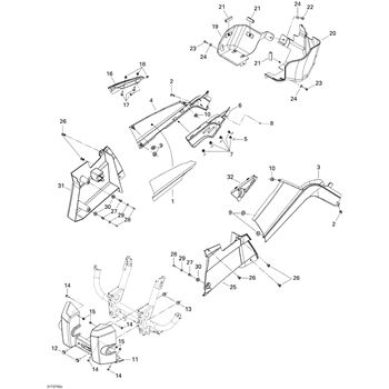Can-Am 517302785 - Clip - Adept Powersports