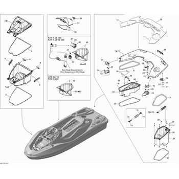 Sea-Doo 269501717 - Shock End Piece - Adept Powersports