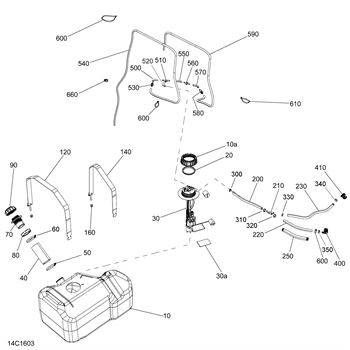 709000662 Can-Am Fuel Pump. - Adept Powersports