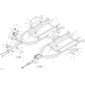 Sea-Doo 291004665 - Wheel, Fender, Grey., Xl1500, Grey - Adept Powersports