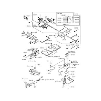 26012-7501 Kawasaki Battery, Wet, (26R) - AdeptPowersports