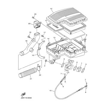 Intake 2 replacement parts for 2017 Yamaha DR2A17 CAM