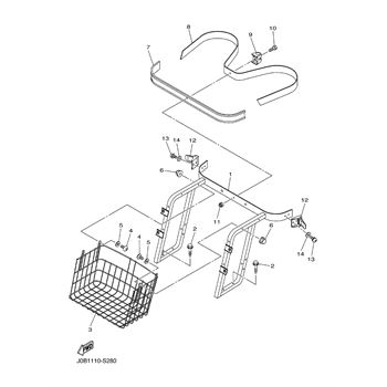 Intake 2 replacement parts for 2017 Yamaha DR2A17 EFI
