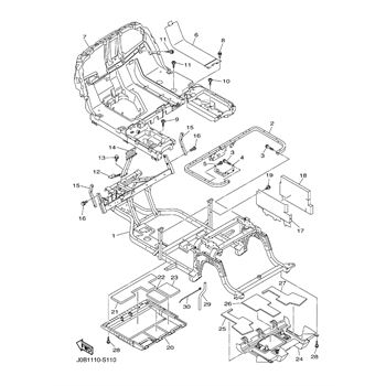 Electrical 2 replacement parts for 2017 Yamaha DR2A17 EFI
