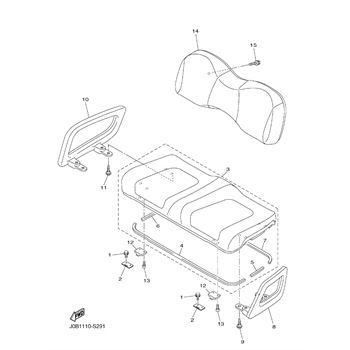 Intake 2 replacement parts for 2017 Yamaha DR2A17 EFI